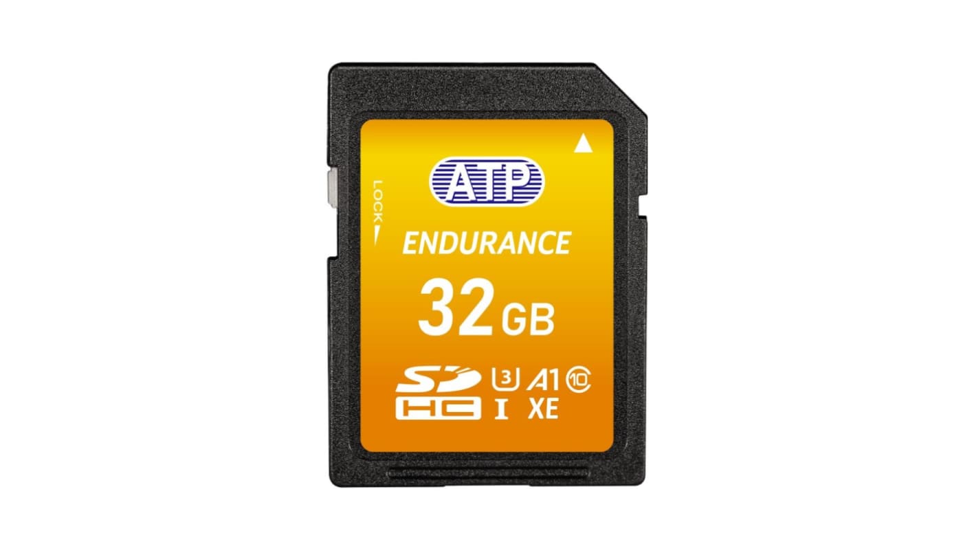 AF32GSD4A-EBAIM | ATP 32 GB Industrial SD SD Card, UHS-I | RS