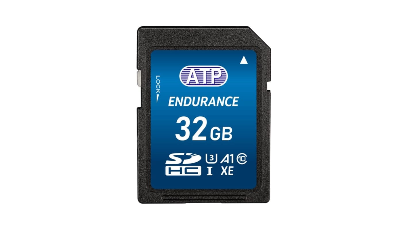 AF32GSD4A-EBAXM | ATP 32 GB Industrial SD SD Card, UHS-I | RS