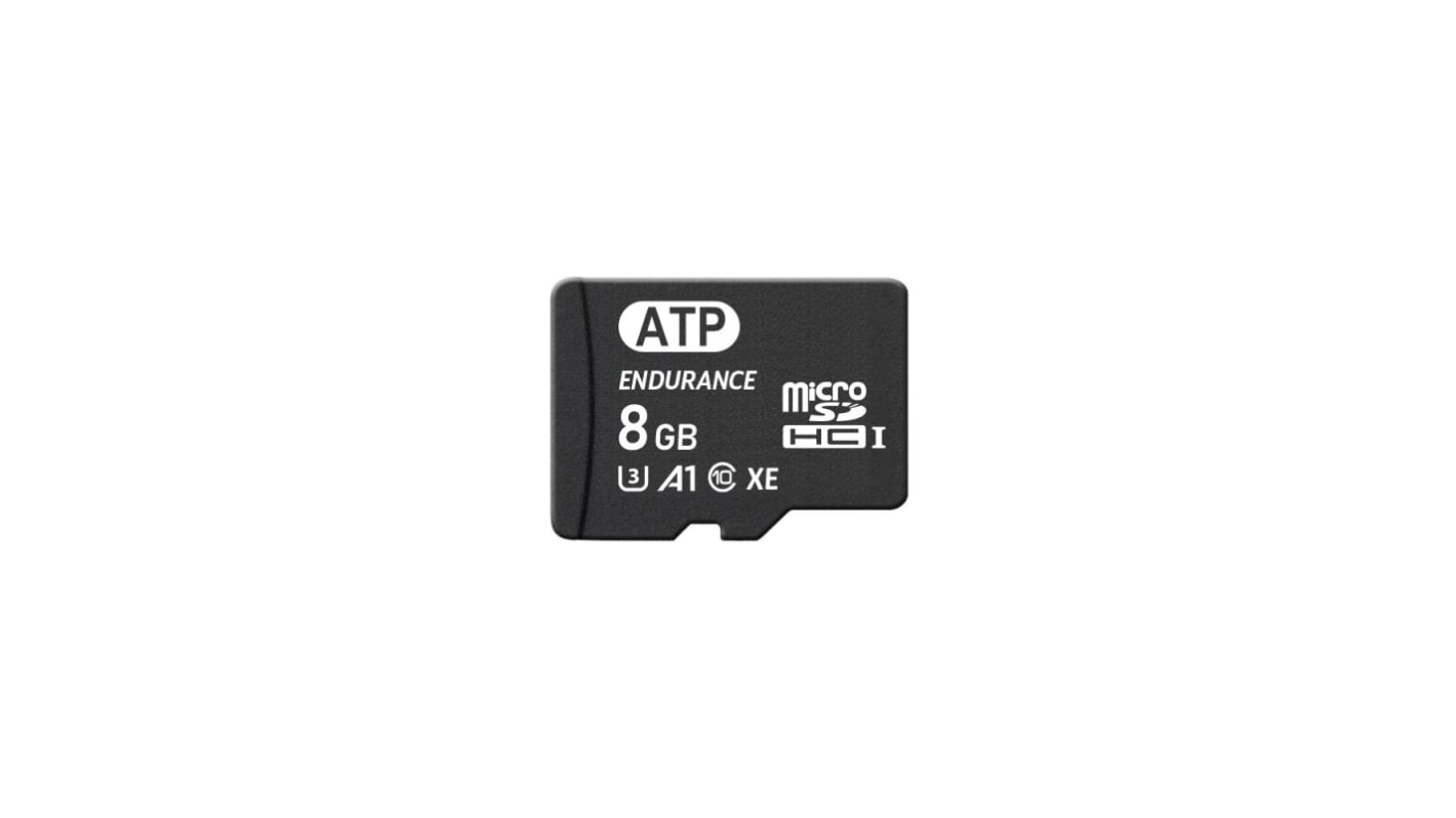 AF8GUD4A-EBAXM | ATP 8 GB Industrial MicroSD Micro SD Card, UHS-I | RS