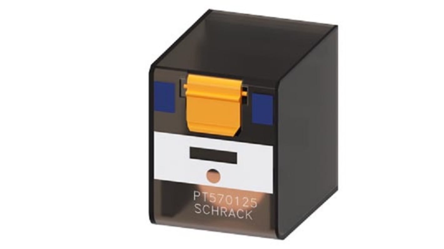 LZX:PT570125 | Siemens Plug In Power Relay, 125V dc Coil, 6A Switching ...