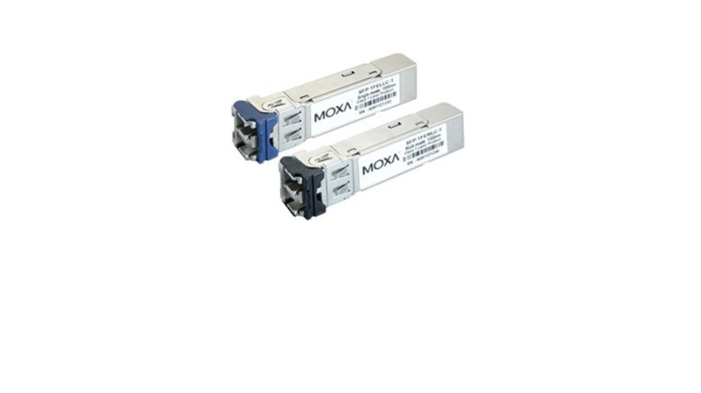 SFP-1FESLC-T | MOXA LC Transceiver Module, 100Mbit/s | RS