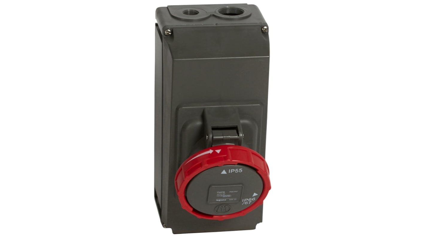 059438 | Legrand Electrical Socket, 63A | RS