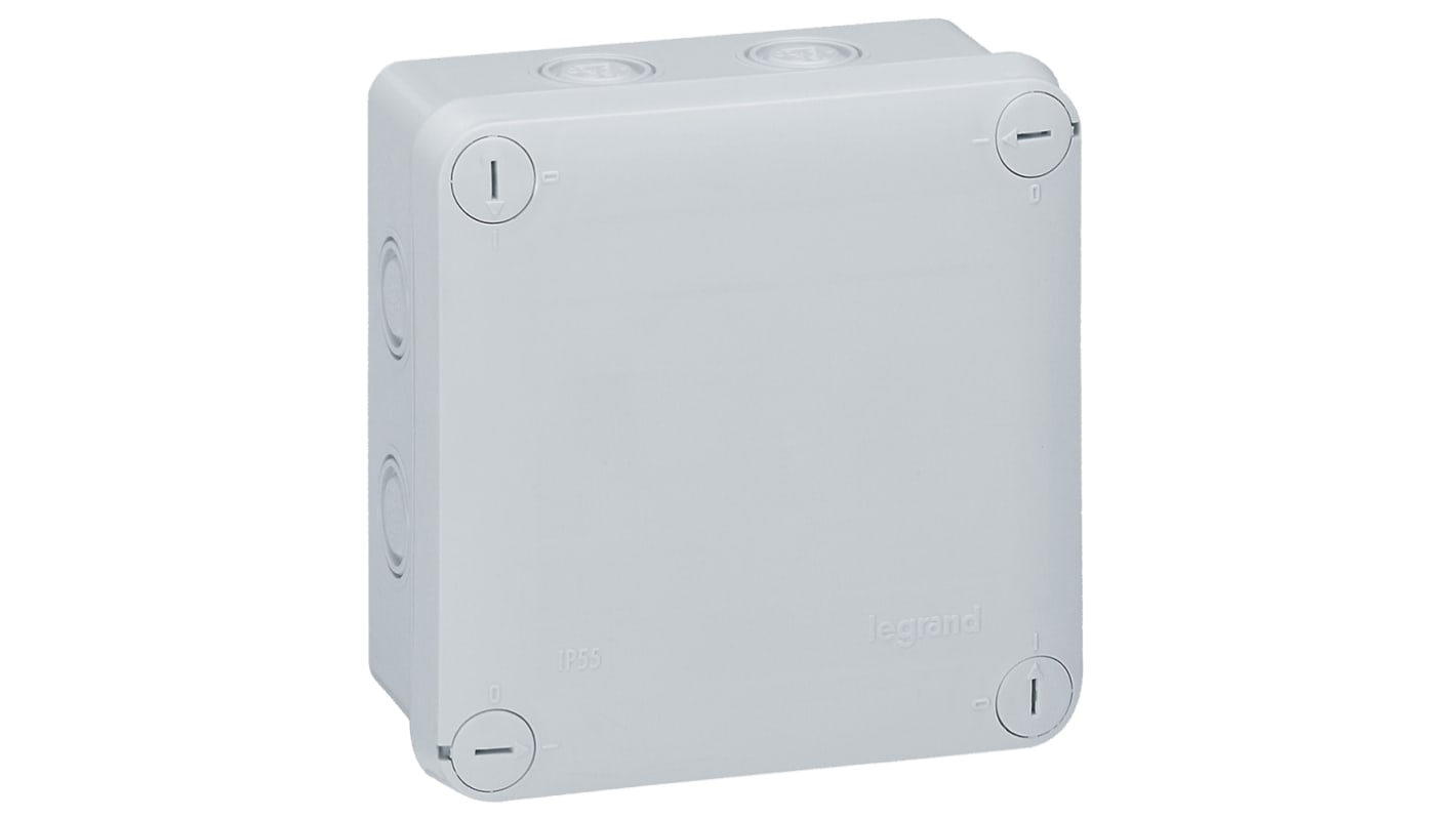 092024 | Legrand Plastic Junction Box, IP55, 121 x 121 x 50mm | RS