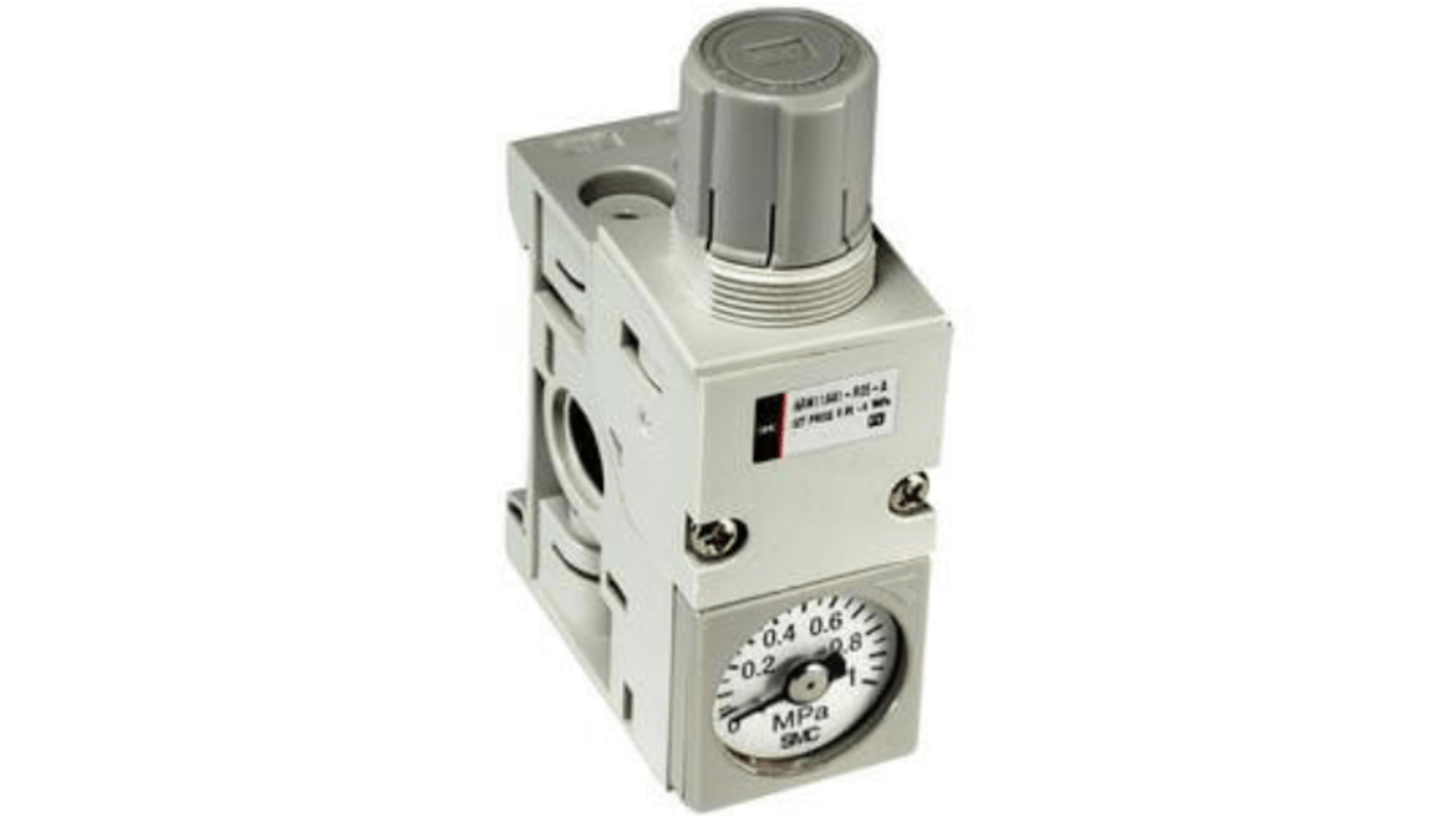 SMC 6 mm Tubing Common Supply Block - 0.5bar to 7bar, 10bar max. input ...