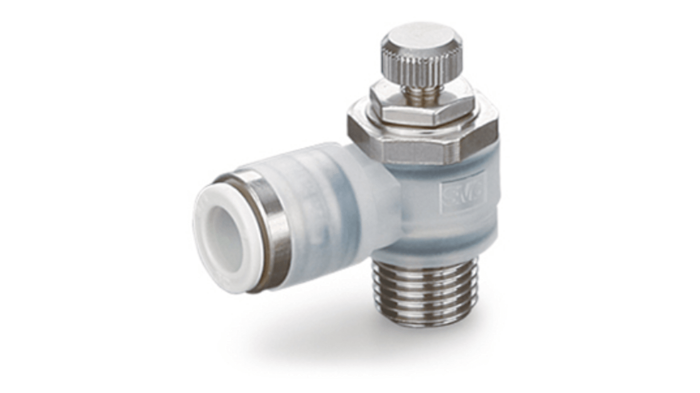 AS1201FPG-M5-04 | SMC AS Series Threaded Speed Controller, M5 Inlet ...