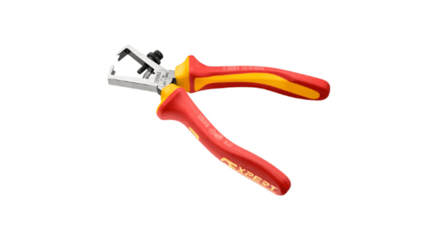 E050416 | Expert by Facom Wire Stripper, 0.98mm Min, 2.76mm Max, 160 mm ...