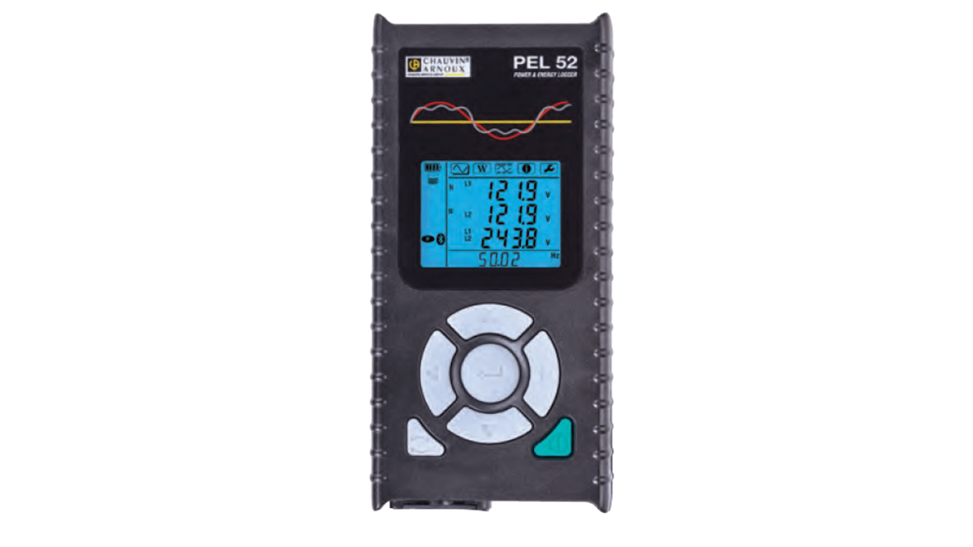P01157166 | Chauvin Arnoux Current Energy Monitor & Logger, Bluetooth ...