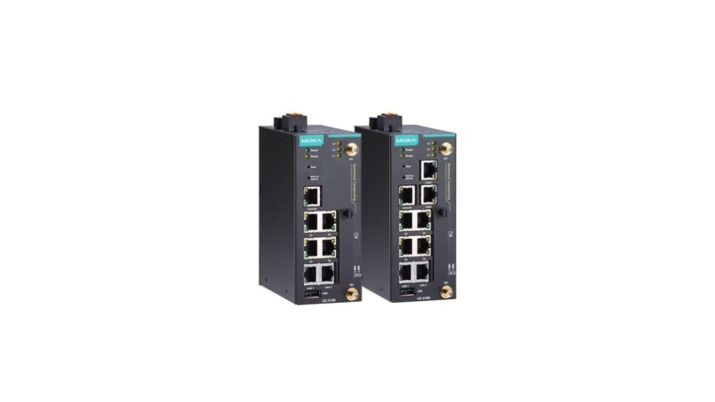 UC-5111-T-LX | MOXA UC-5100, Industrial Computer, 11W, ARM Cortex 1 GHz ...