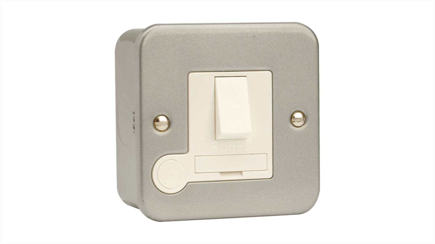 RS PRO 13A, 1 Gang Switched Fused Spur | RS