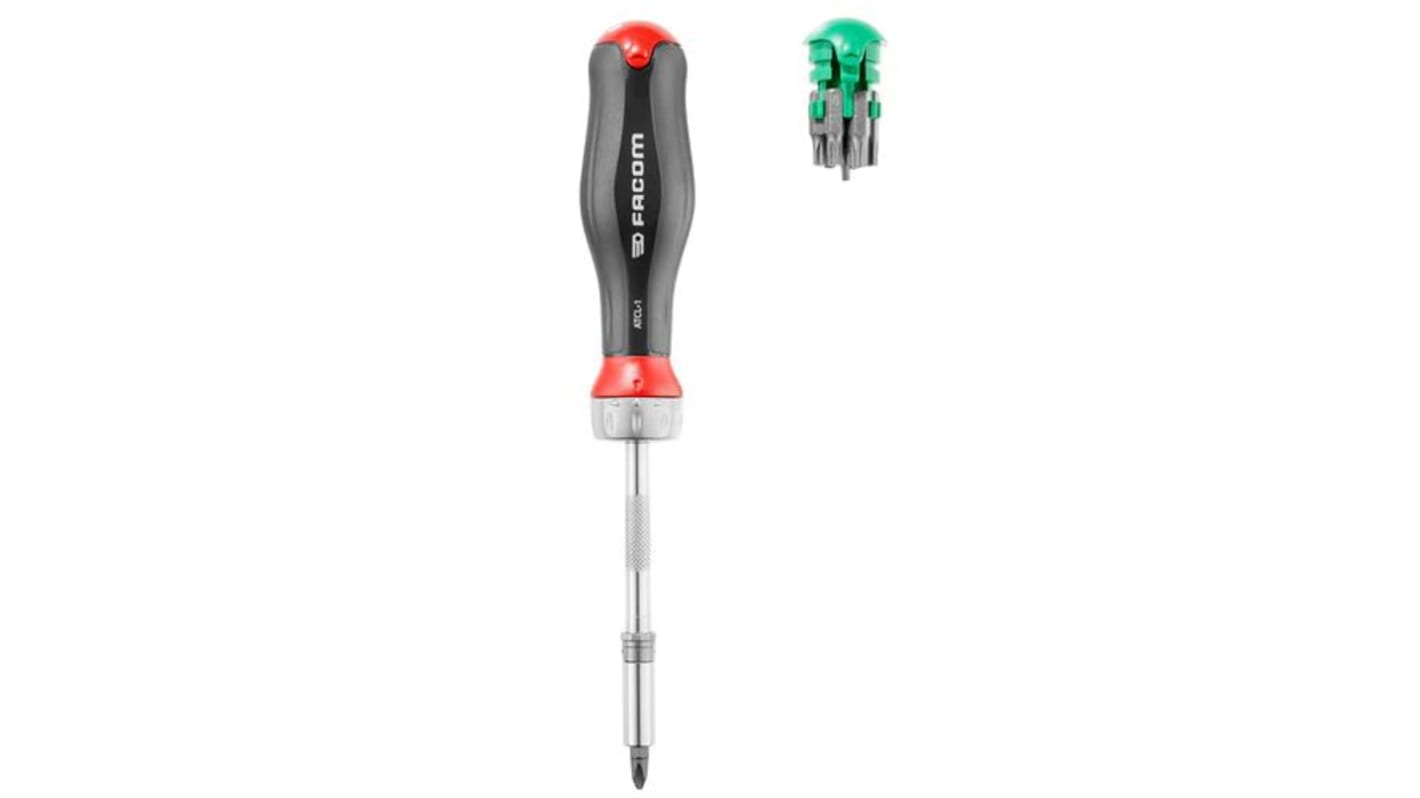 ATCL.1PB | Facom 1/4 in Hexagon Ratchet Bit Set | RS