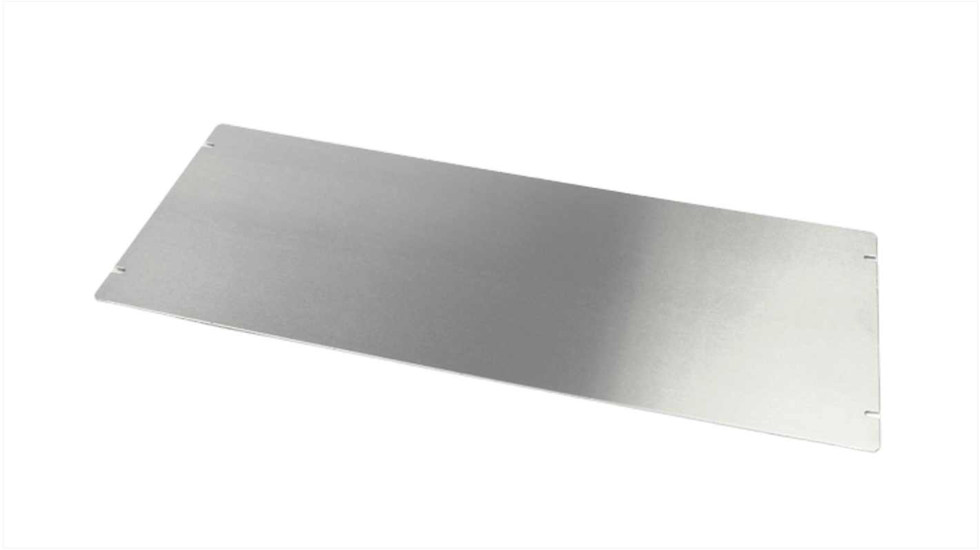 1434-177 | Hammond Aluminium Base Plate, 76mm H, 17in W, 432mm L | RS