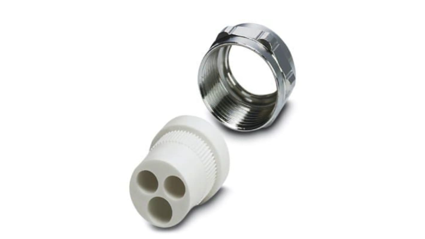 1885512 | Phoenix Contact TPE Cable Gland, PG16 Thread, 5.5mm Min, 6mm Max, IP65 | RS