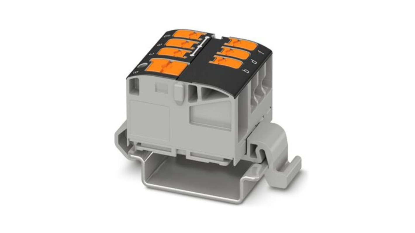 1019546 | Phoenix Contact Distribution Block, 7 Way | RS