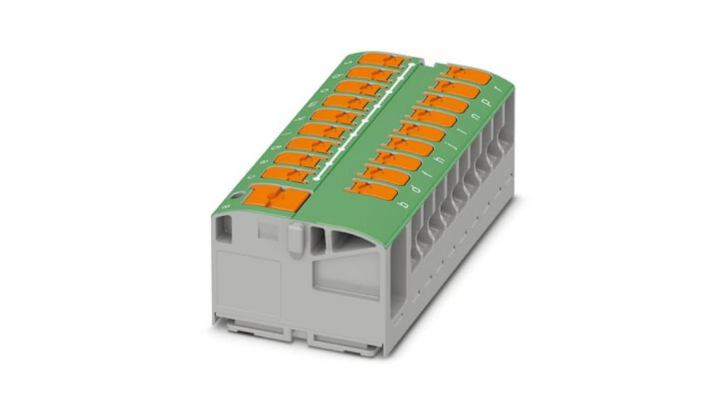1019616 | Phoenix Contact Distribution Block, 19 Way | RS