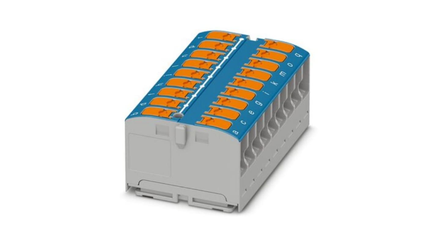1186868 | Phoenix Contact Distribution Block, 18 Way | RS
