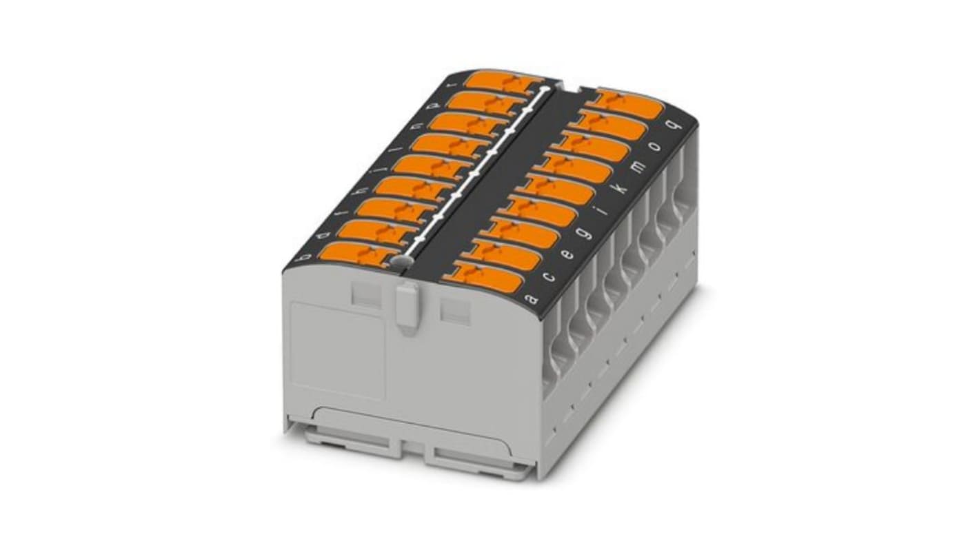 1186871 | Phoenix Contact Distribution Block, 18 Way | RS