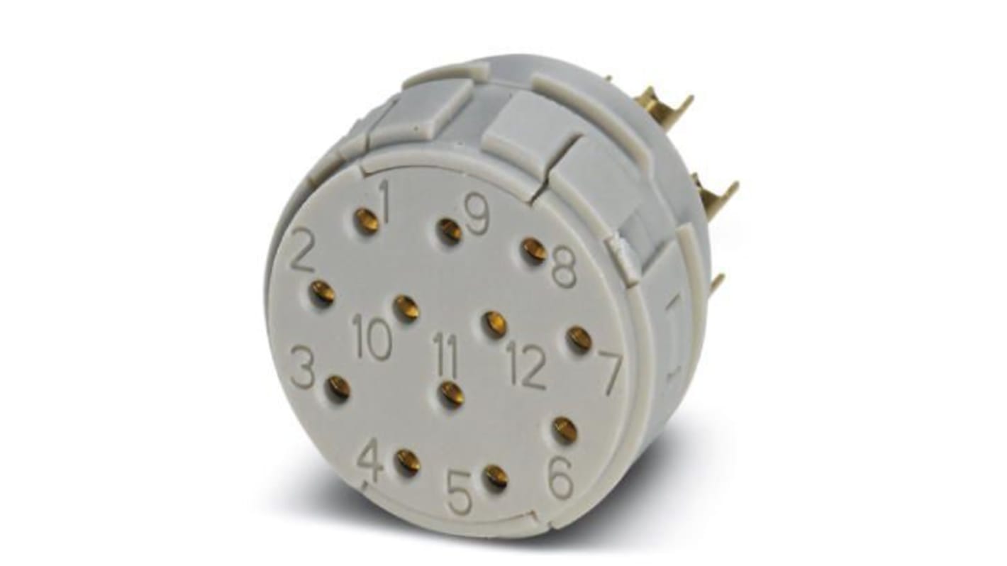 1598466 | Female Contact Insert 12 Way for use with Contacts | RS