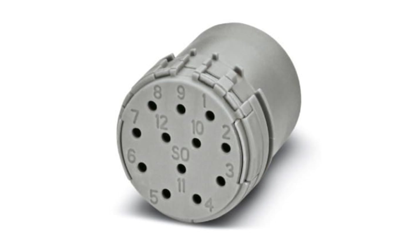 1600076 | Phoenix Contact Female Contact Insert 12 Way for use with ...