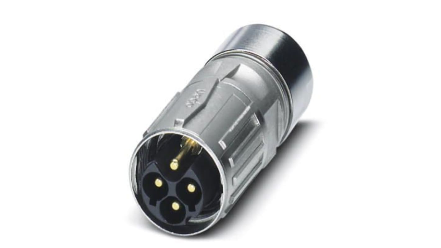 1618574 | Phoenix Contact Circular Connector, 4 Contacts, Front Mount ...