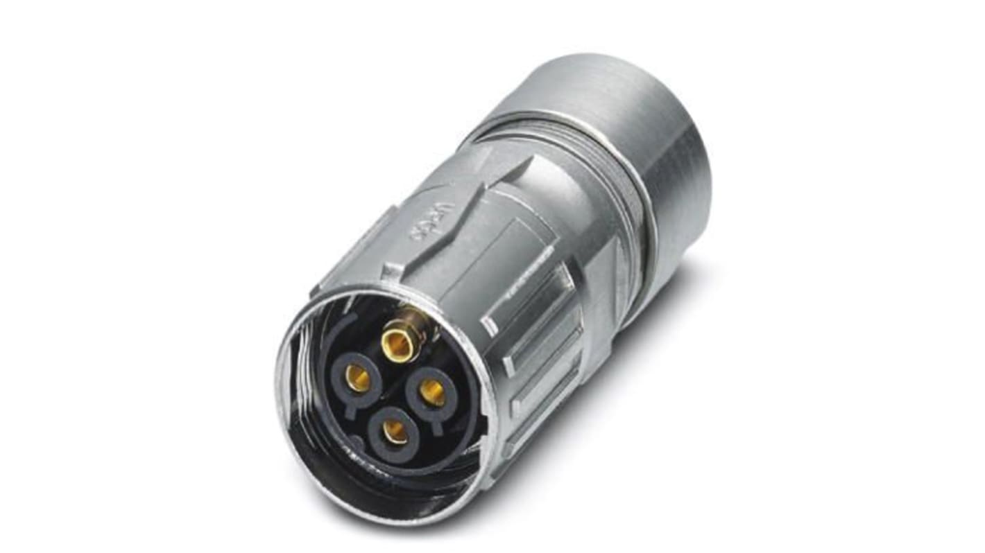 1618619 | Phoenix Contact Circular Connector, 6 Contacts, Front Mount ...