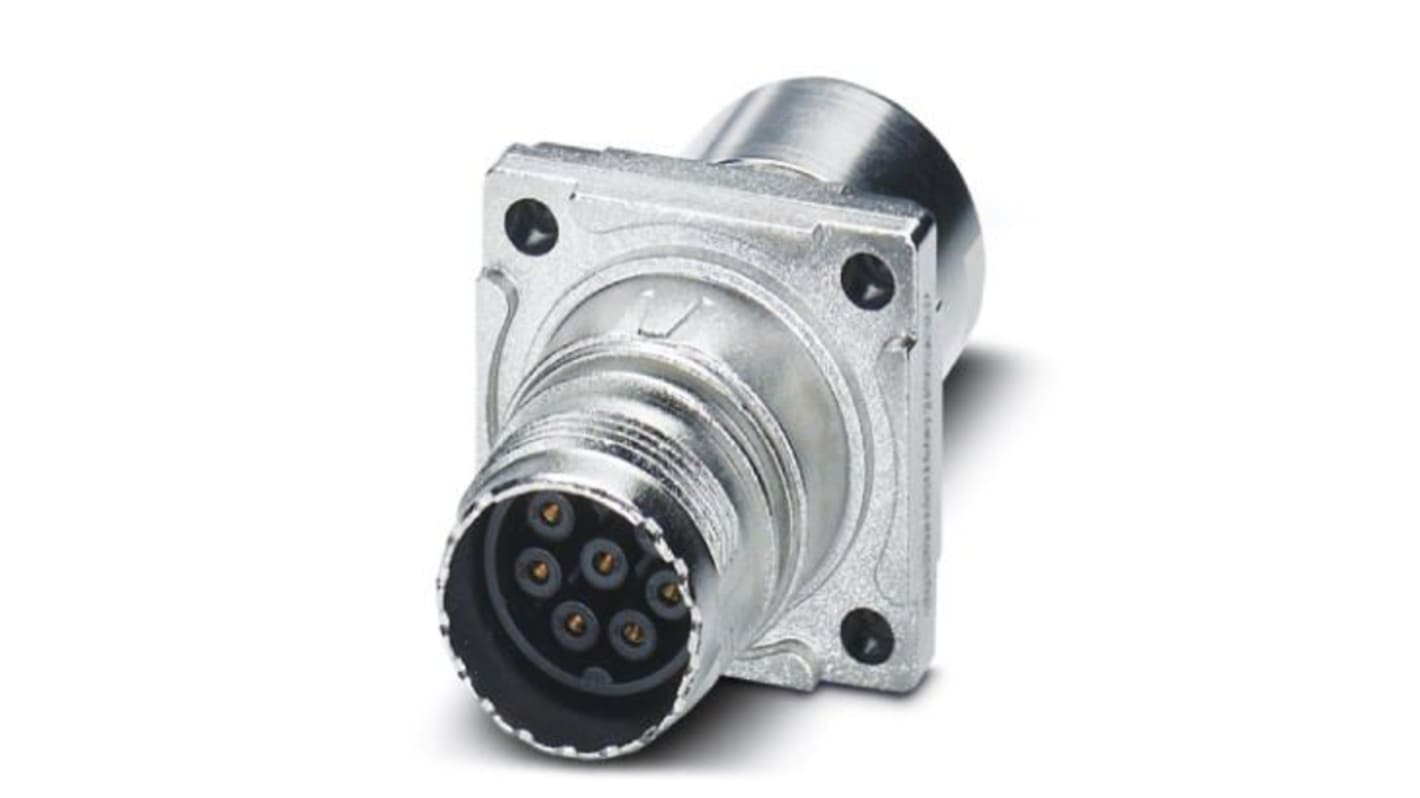 1618823 | Phoenix Contact Circular Connector, 9 Contacts, M17 Connector ...