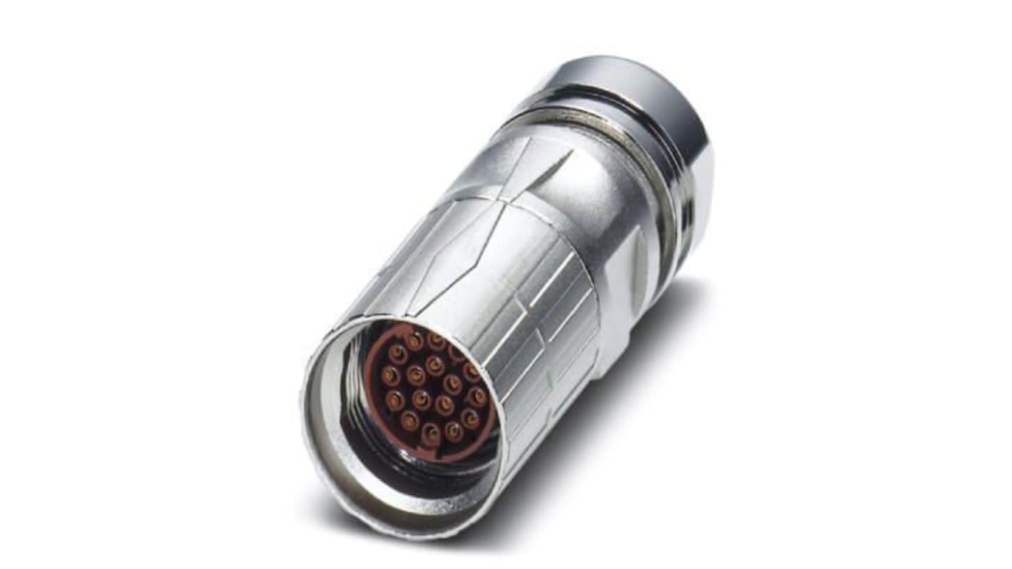 1619007 | Phoenix Contact Circular Connector, 8 Contacts, Cable Mount ...