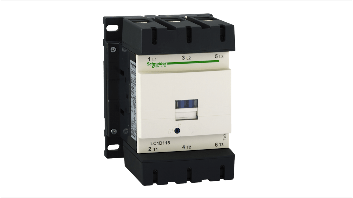 LC1D115SD | Schneider Electric TeSys D LC1D Contactor, 72 V Coil, 3 ...