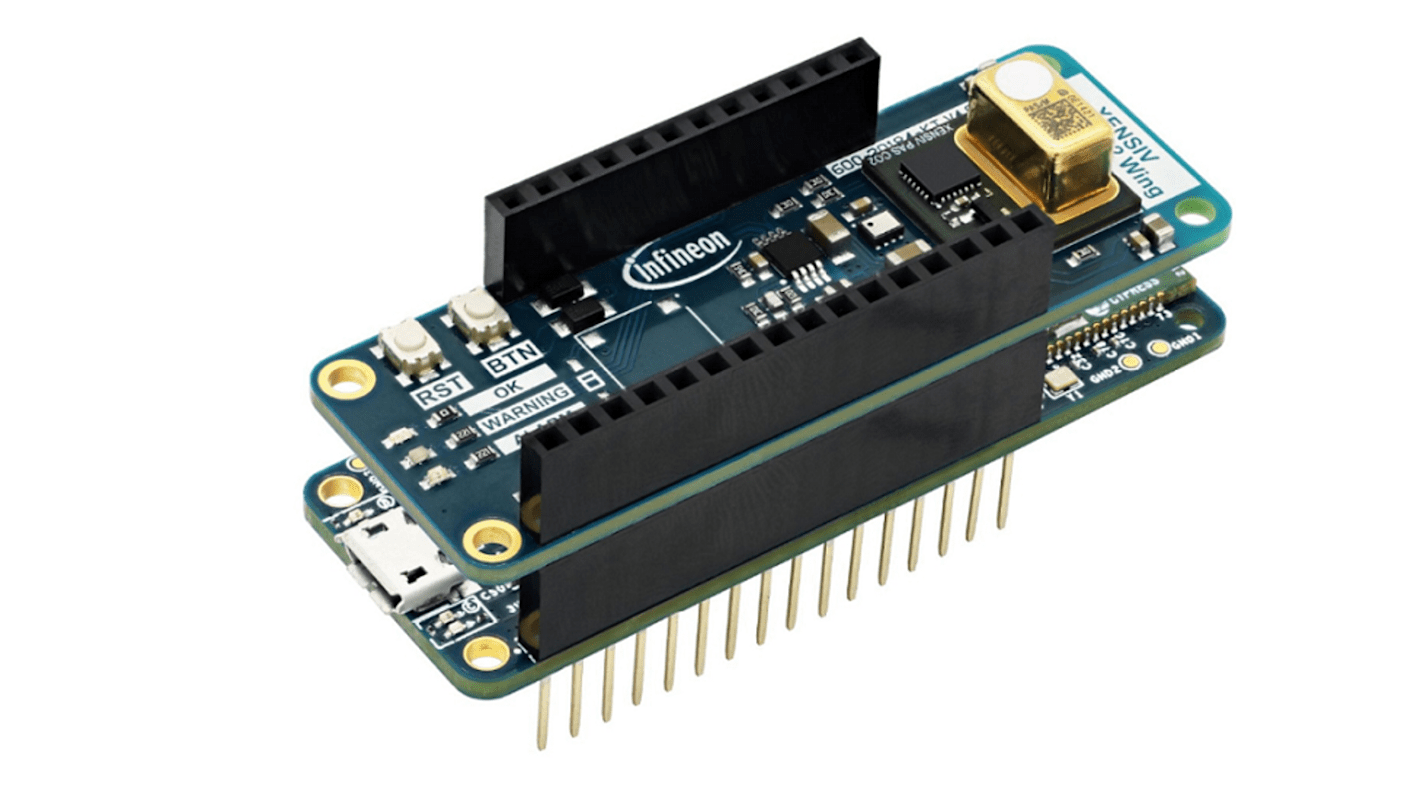 Infineon センサ評価キット KIT_CSK_PASCO2開発キット XENSIV PAS CO2 Sensor KITCSKPASCO2TOBO1 | RS