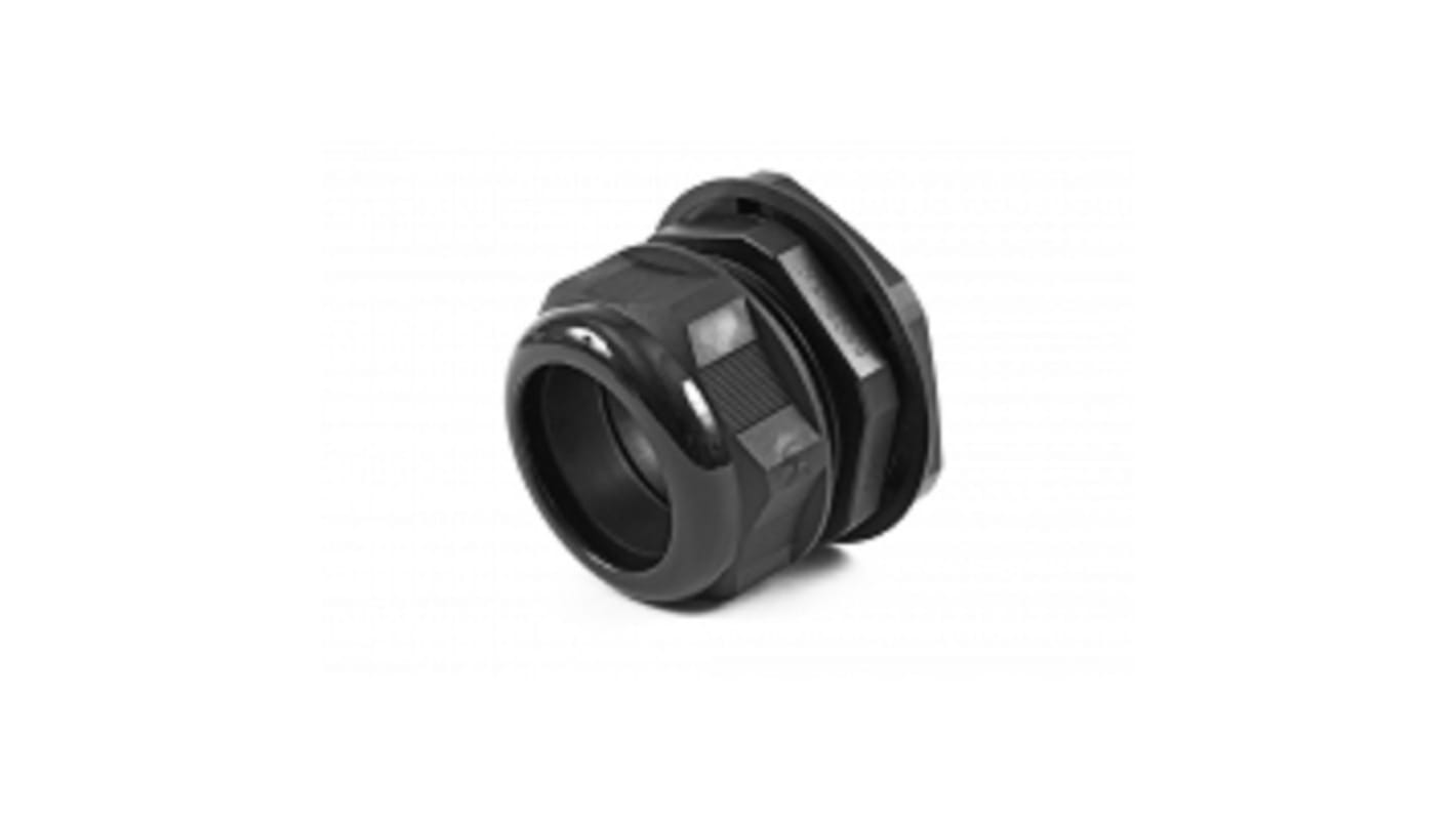 1427NCGM63B | Hammond 1427NCG Series Black Nylon Cable Gland, M63 ...