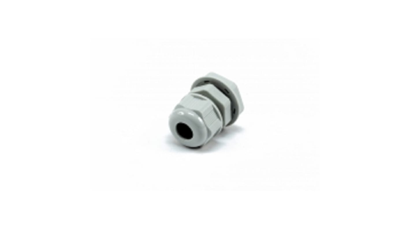 1427NCGPG9G | Hammond 1427NCG Series Grey Nylon Cable Gland, PG9 Thread ...