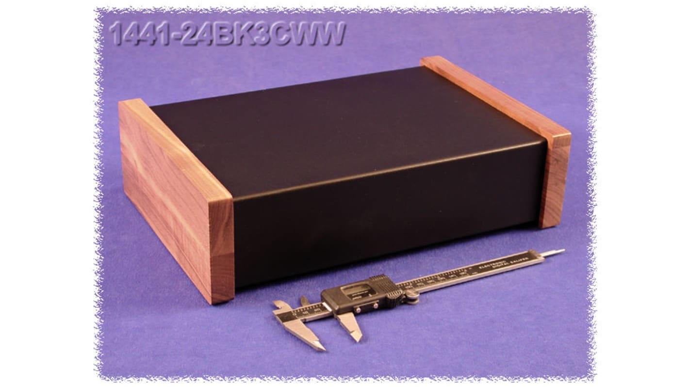 1441-24BK3CWW | Hammond Steel Chassis, 8in W, 304.8mm L For Use With ...