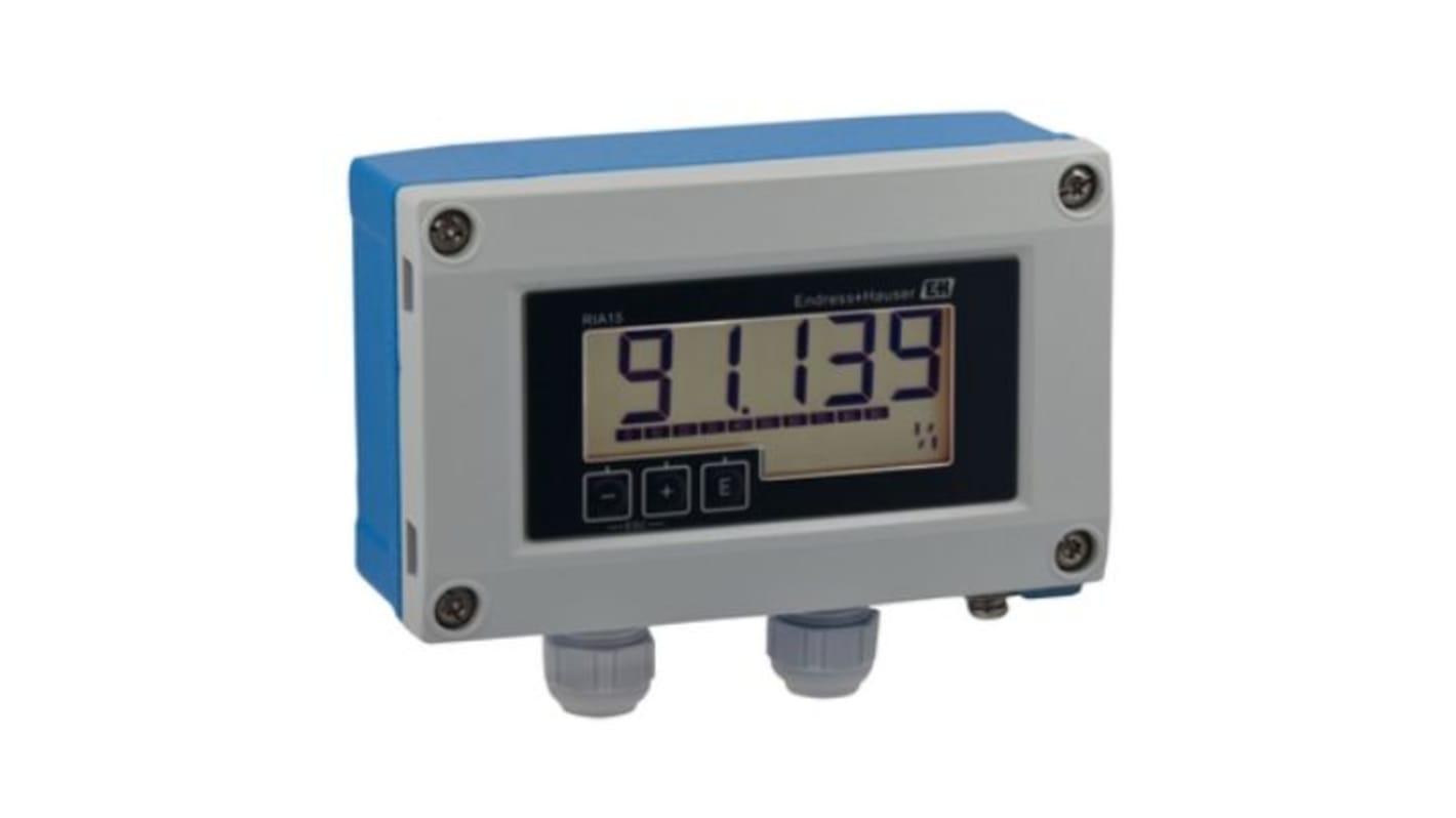RIA15-AAA1 | Endress+Hauser LCD Digital Panel Multi-Function Meter for 4…20 mA, 7mm x 45x92mm | RS