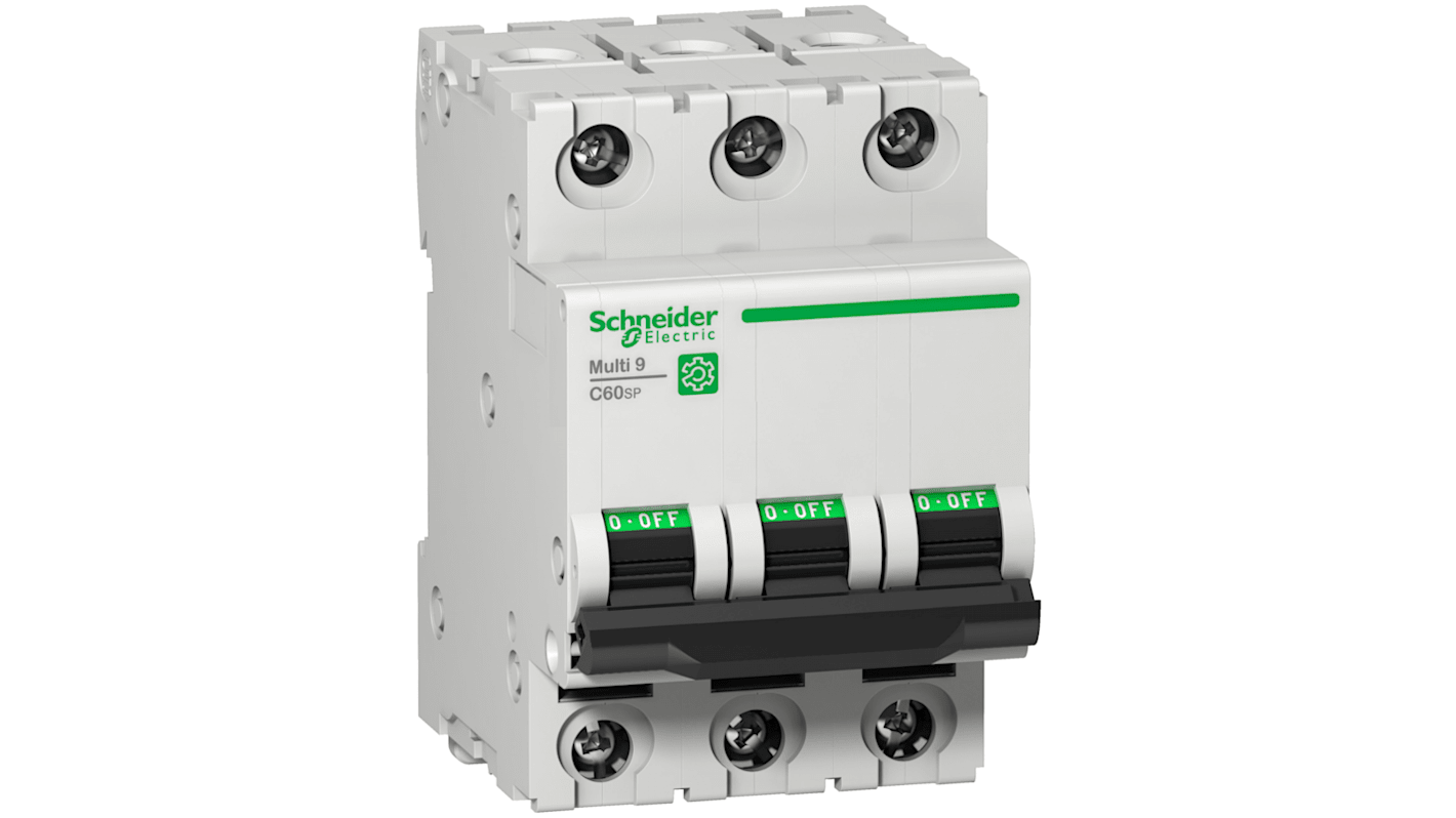 M9F22313 | Schneider Electric Multi 9 MCB Mini Circuit Breaker, 3P, 13A ...
