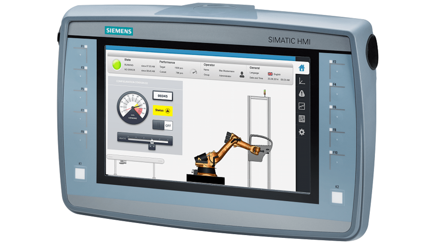 6AV21252JB030AX0 | Siemens SIMATIC Series KTP900 Mobile HMI Panel - 9 ...