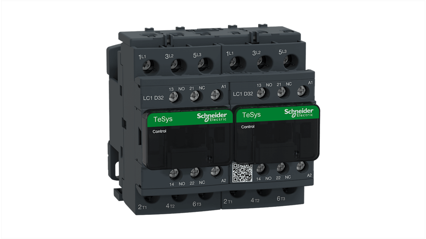 LC2D32G7 | Schneider Electric TeSys D LC2D Reversing Contactor, 120 V ...