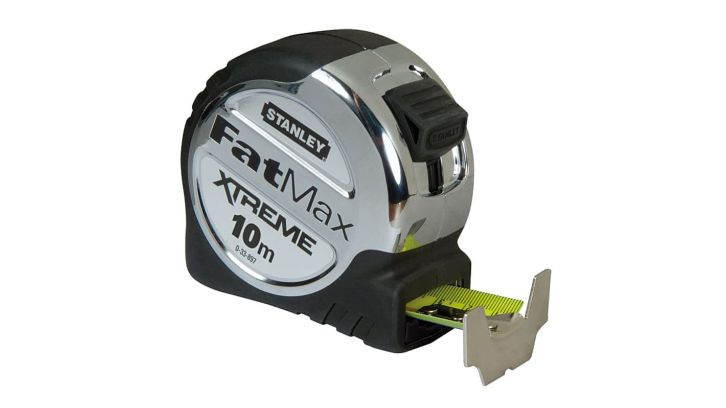 0-33-897 | Stanley FatMax 10m Tape Measure, Metric | RS