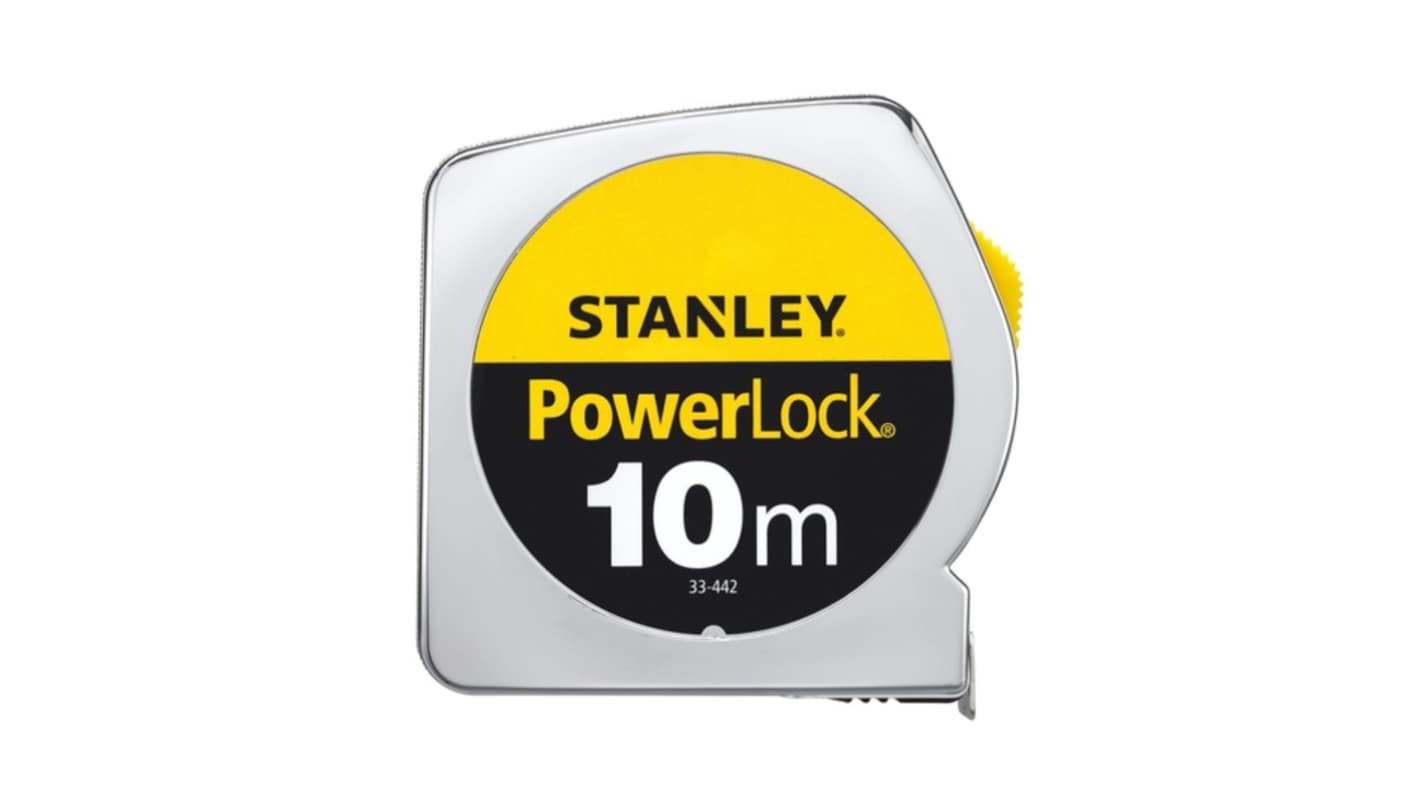 1-33-442 | Stanley 10m Tape Measure, Metric & Imperial | RS