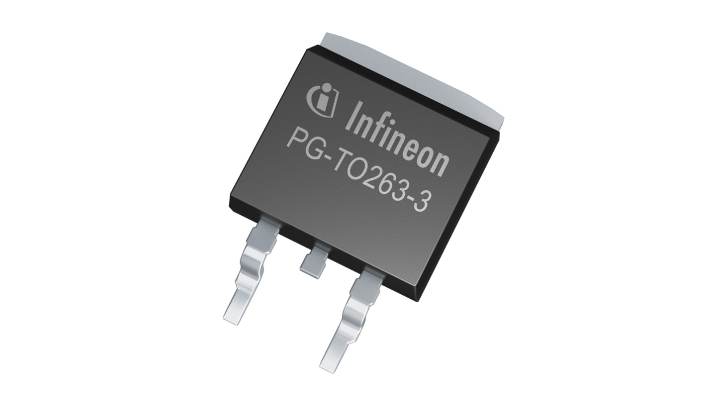 MOSFET Infineon IPB80P04P4L08ATMA2, VDSS 40 V, ID 80 A, PG-TO263-3-2 | RS