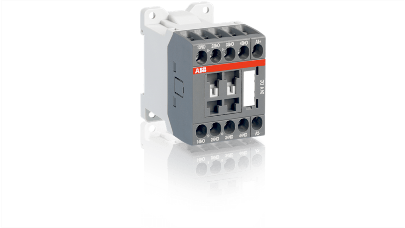 1SBH103001R8131 | ABB AS-1 Contactor Relay, 4 A, 3NO/1NC | RS