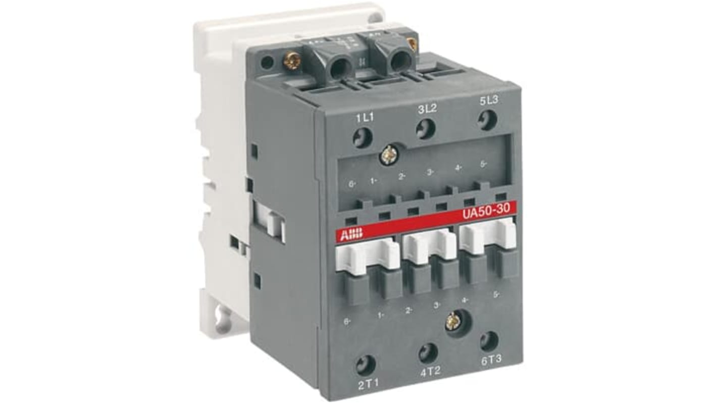 1SBL351022R8400 | ABB UA 1SBL3 Contactor, 110 V Coil, 3-Pole, 3 NO | RS