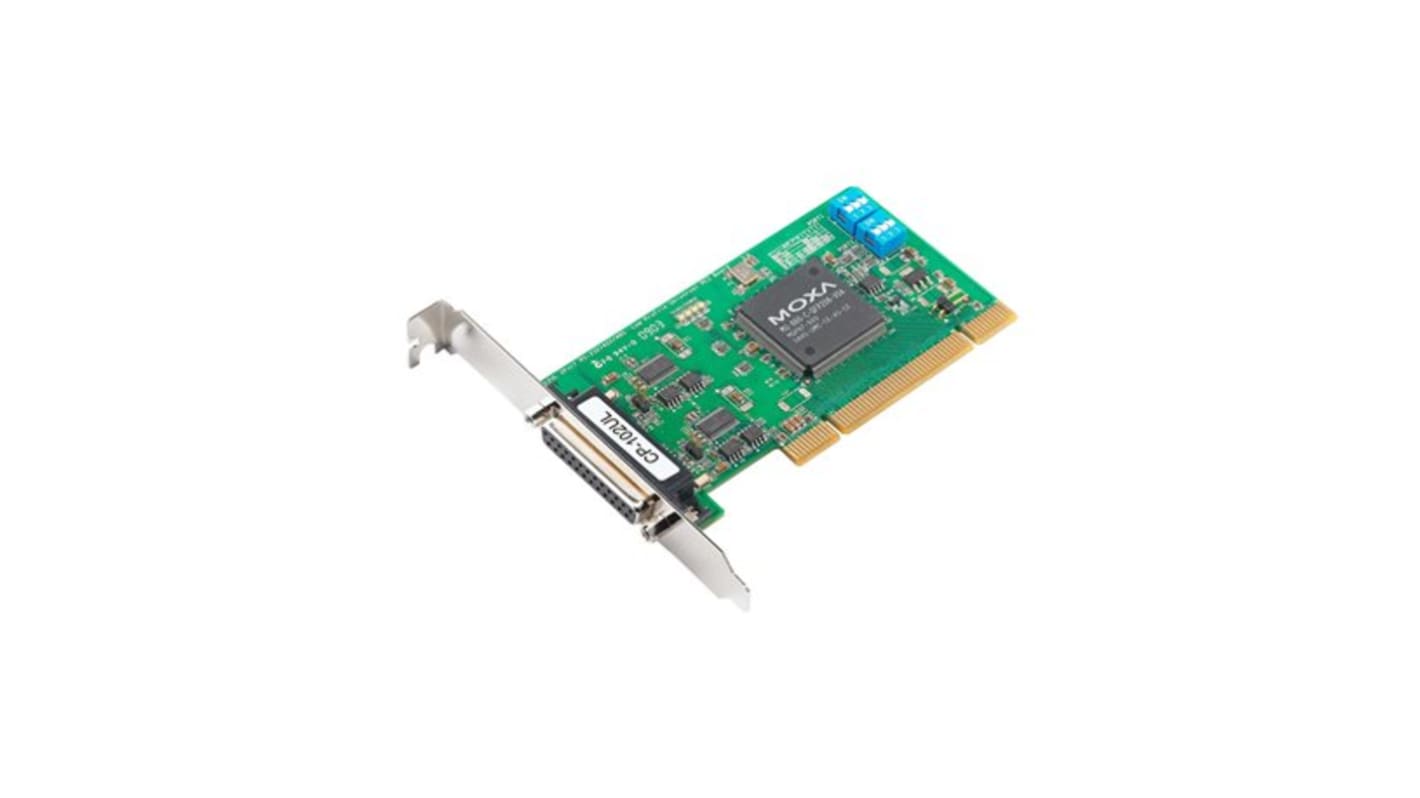 CP-112UL-I-DB9M | MOXA 2 Port PCI RS232, RS422, RS485 Serial Card | RS