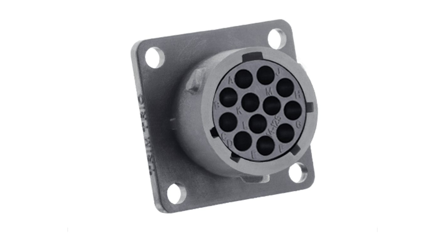 UTSX01412S | Souriau Circular Connector, 12 Contacts, Cable Mount ...