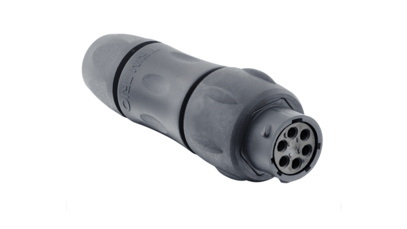 UTSX1JC106S | Souriau Circular Connector, 6 Contacts, Cable Mount ...