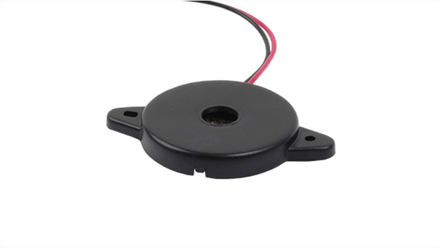 CPE-827 | CUI Devices 84dB Panel Mount External Magnetic Buzzer, 50V ...