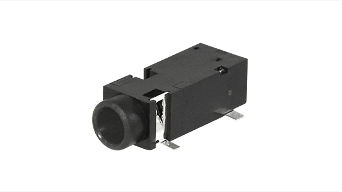 MJ-3523-SMT-TR | CUI Devices Jack Connector 3.5 mm Surface Mount Jack ...