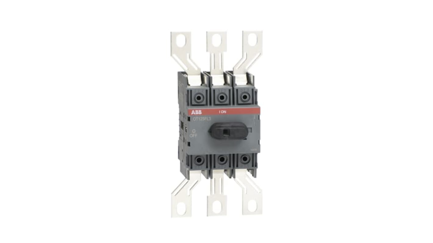 1SCA112372R1001 | ABB Switch Disconnector, 3 Pole, 125A Max Current, 125A Fuse Current | RS