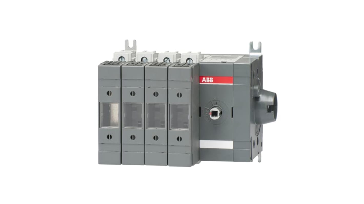 1SCA115956R1001 | Interruptor seccionador con fusible ABB Bastidor cerrado, 32A, 4, Fusible A2 ...