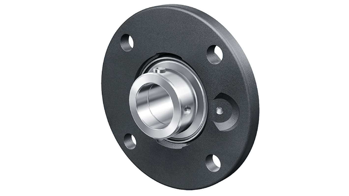 4 Hole Flange Bearing Unit, PMEY50-XL-N, 50mm ID | RS