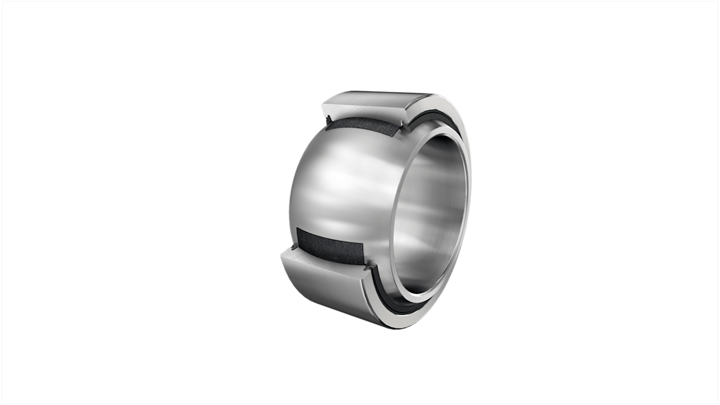 INA GE45-UK-2RS-A 45mm Bore Plain Bearing, 600000N Radial Load Rating ...