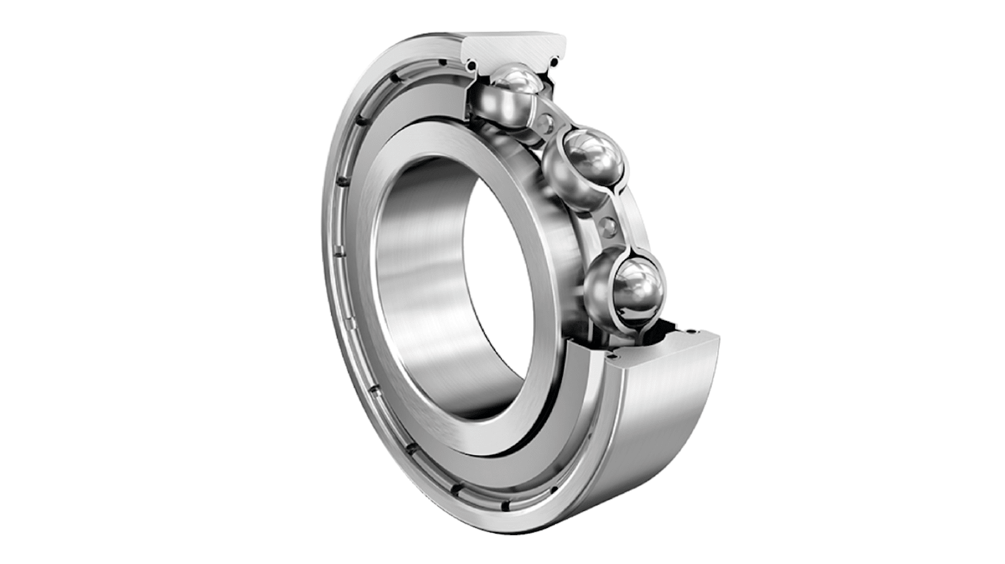 FAG 6213-2Z-C3 Single Row Deep Groove Ball Bearing- Both Sides Shielded ...